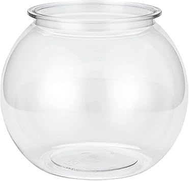 Goldfish Bowl Plastic Fish Bowls Clear Small Fish Tank Transparent ...