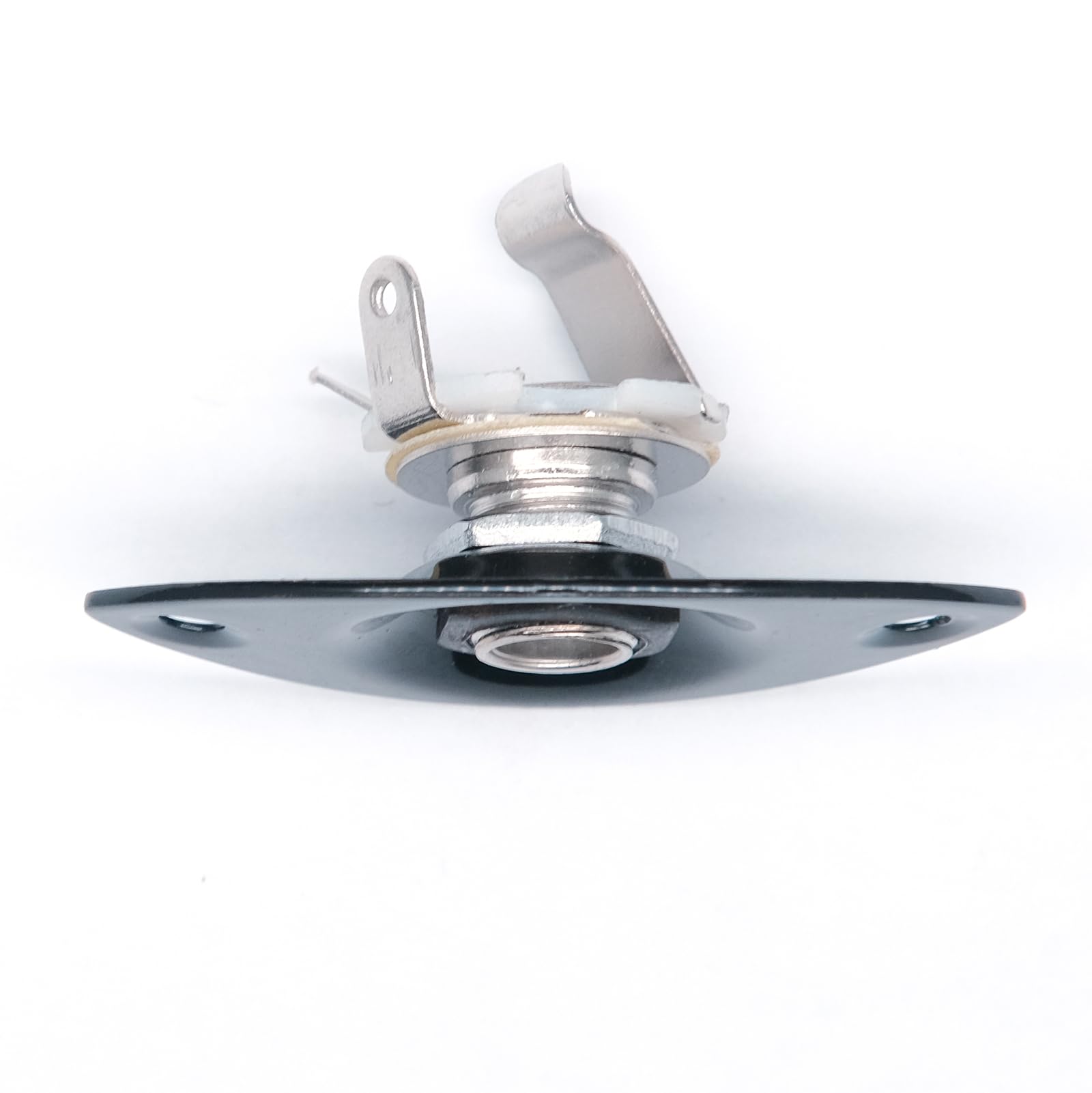 Snapklik.com : Harpfeas Metal 1/4" Oval Guitar Input Jack Output Plate ...