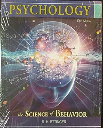 Psychology - The Science of Behavior (5th, Fifth Edition) - By R.H ...