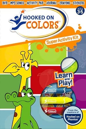 Hooked on Colors: Super Activity Kit: Hooked on Phonics: 9781931020596 ...