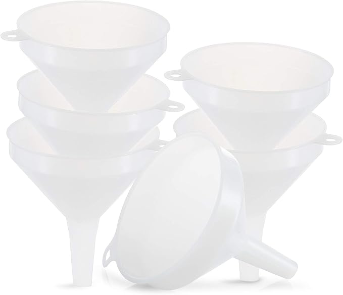 Amazon.com: 6 Pack - 3.5" Funnels for Filling Bottles -Multi-Purpose ...