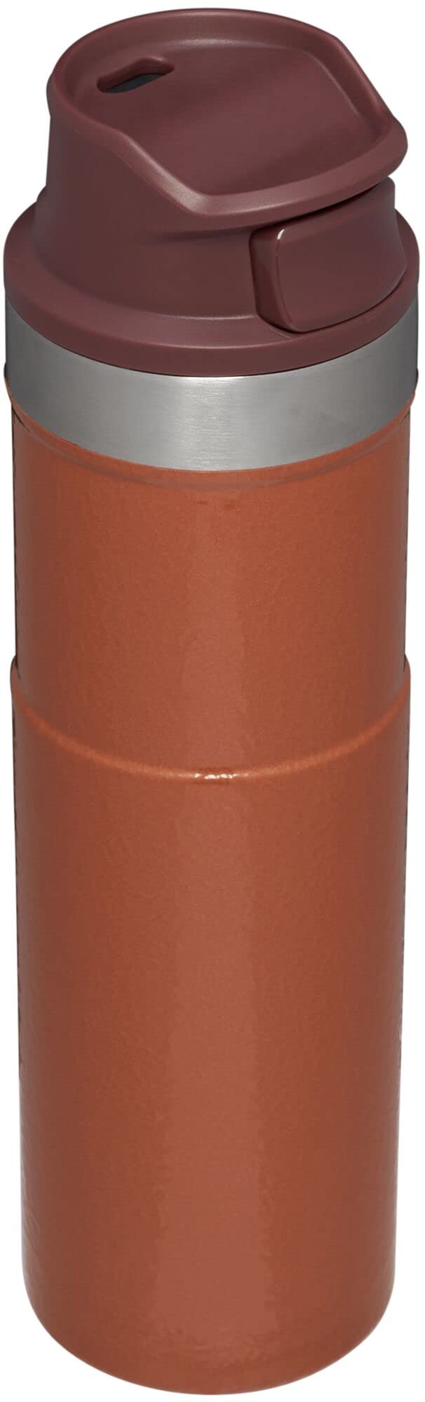 Snapklik.com : Transit Trigger-Action Travel Mug 20oz Hammertone Clay