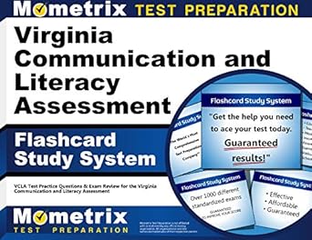 Virginia Communication and Literacy Assessment Flashcard Study System ...