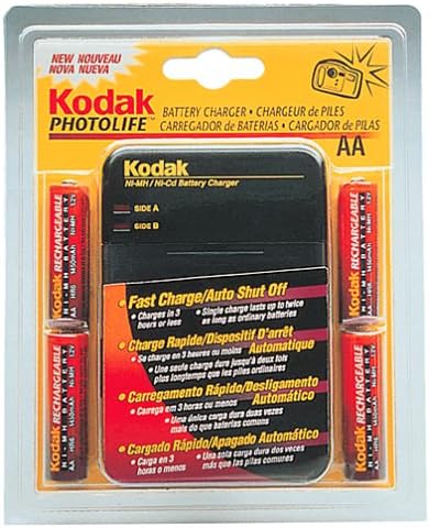 Amazon.com : Kodak Photolife K1000 AA Battery Charging Kit : Electronics
