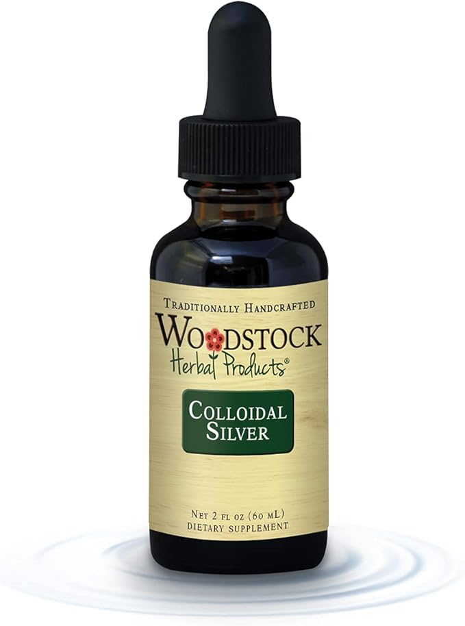 Amazon.com: Woodstock Herbal Products Colloidal Silver, 2 OZ : Health ...