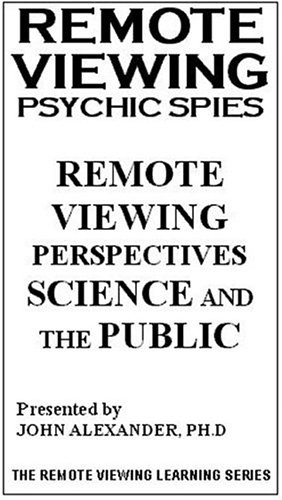 Rv Psychic Spies: Remote Viewing Perspectives [USA] [VHS]: Amazon.es ...