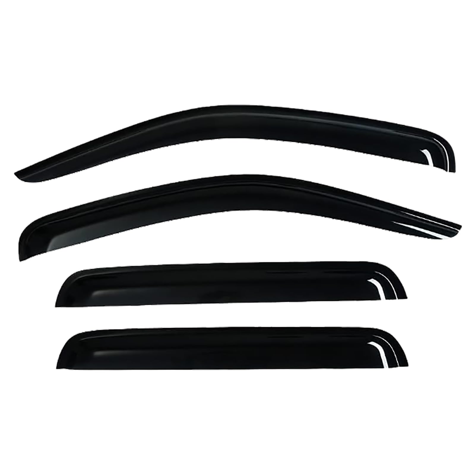 Snapklik.com : SAOKNCE 4 Pieces Tape-on Extra Durable Rain Guards Fit ...