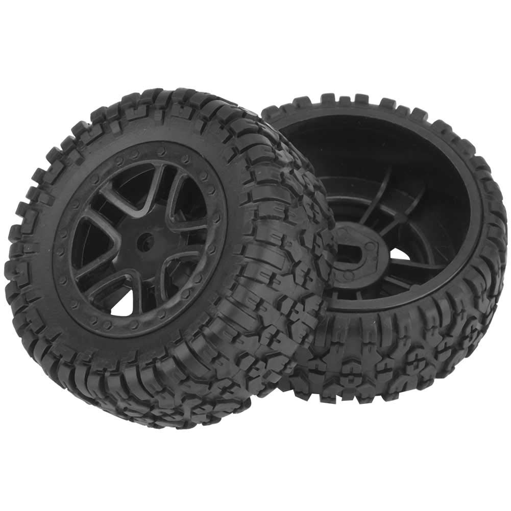 Amazon.com: 2pcs Toys Car Tire, PX RC Truck Rubber Wheel Tire with Hub ...