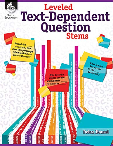 Amazon.com: Leveled Text-Dependent Question Stems ebook (Classroom ...