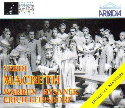 Macbeth: Verdi, Leinsdorf, Met Opera: Amazon.fr: CD et Vinyles}