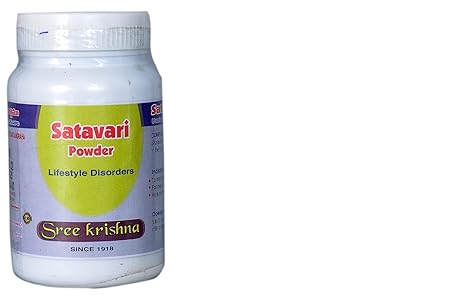 Sree Krishna Ayurvedic Pharmacy-SATAVARI POWDER 100 grm pack of 14 ...