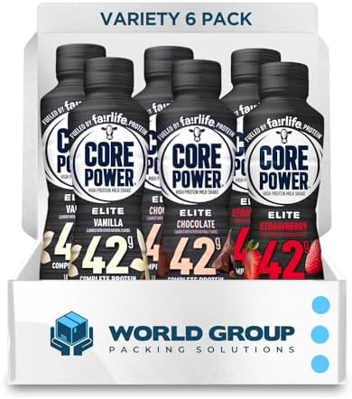 Amazon.com : Core Power Fairlife Elite 42g High Protein Milk Shakes For ...