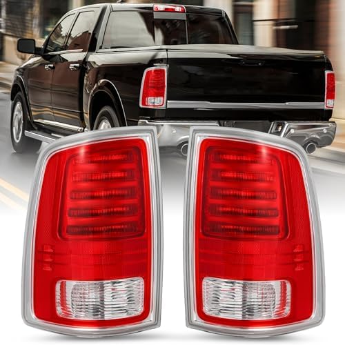 SOCKIR LED Tail Light Assembly for 2013-2018 Dodge Ram 1500/2014-2018 ...