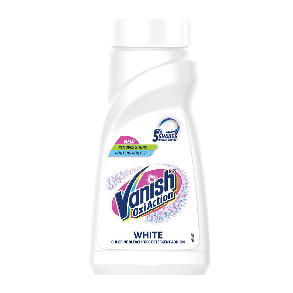Vanish 180 ml, Crystal White Fabric Whitener | Detergent Add-On Liquid ...