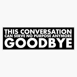 Amazon.com: Hal 9000 - This Conversation Sticker Bumper Sticker Vinyl ...