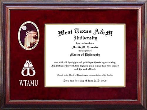 Amazon.com - Wordyisms West Texas A&M University (WTAMU) Diploma Frame ...