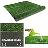 Amazon.com: NINXANG Artificial Grass Turf Lawn Outdoor Indoor 4FTx6FT Fake Grass Carpet for Pets ...