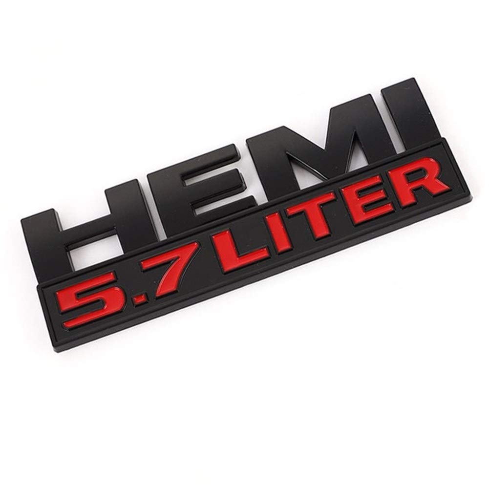 Buy MISDD Car stickers 3D Car Sticker 5.7 LITER HEMI Logo Emblem ...