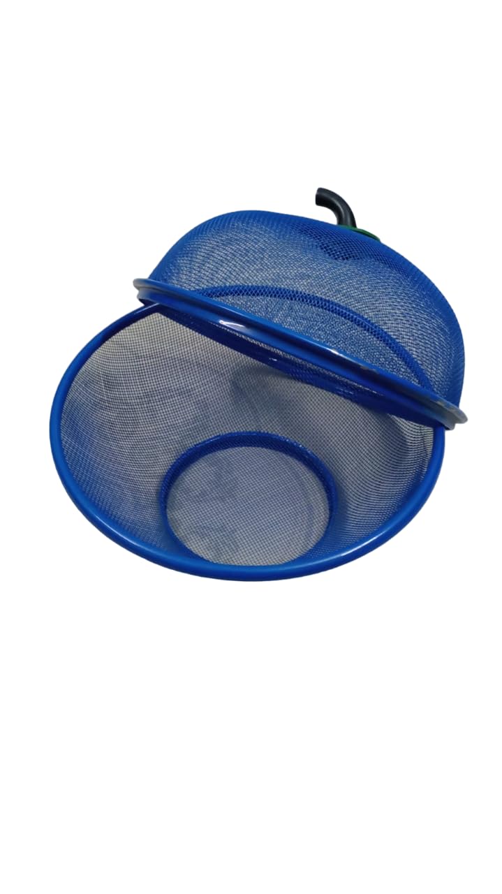 CURVY Fruits Basket for Kitchen Basket with Net Cover, Vegetables ...