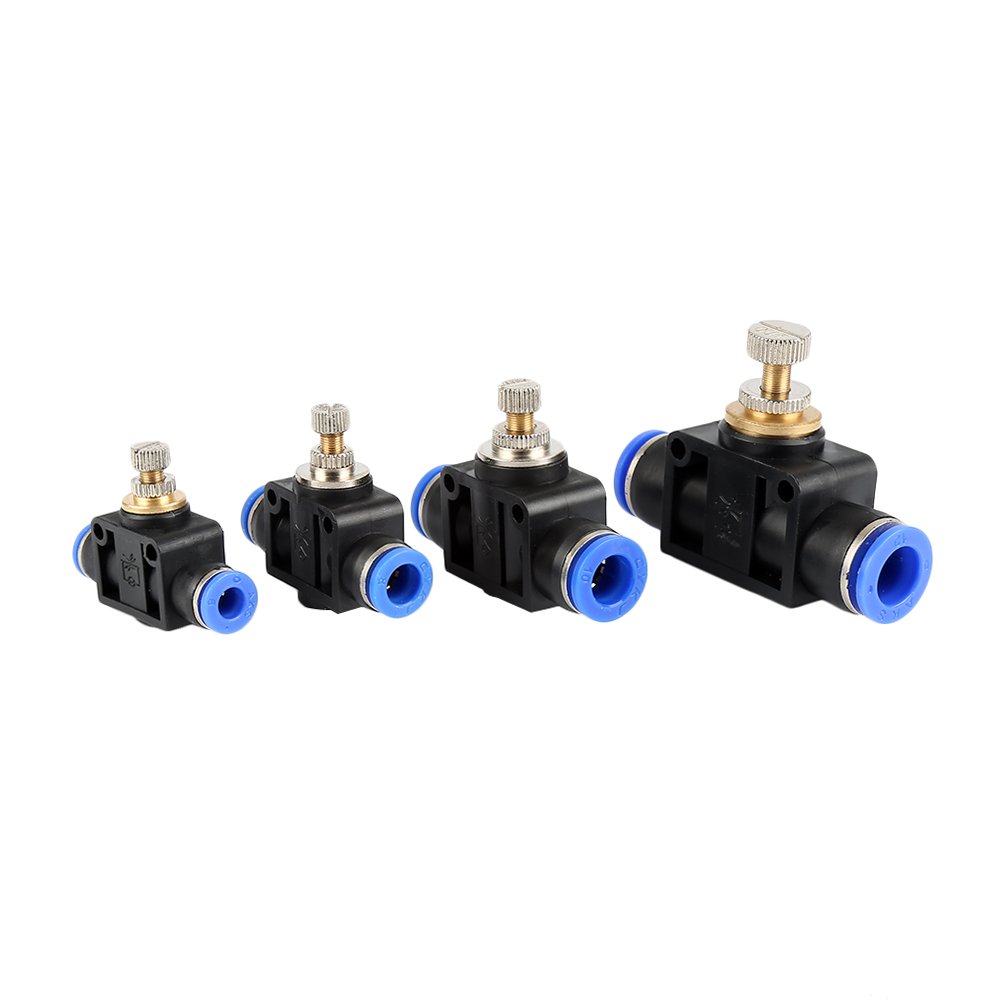 Buy merymall SA6, SA8, SA10, SA12 Tube Hose Pneumatic Push In Air Flow ...
