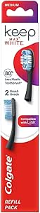 Colgate Keep 360 Max White Replacement Toothbrush Heads Refill Pack : Amazon.co.uk: Health ...