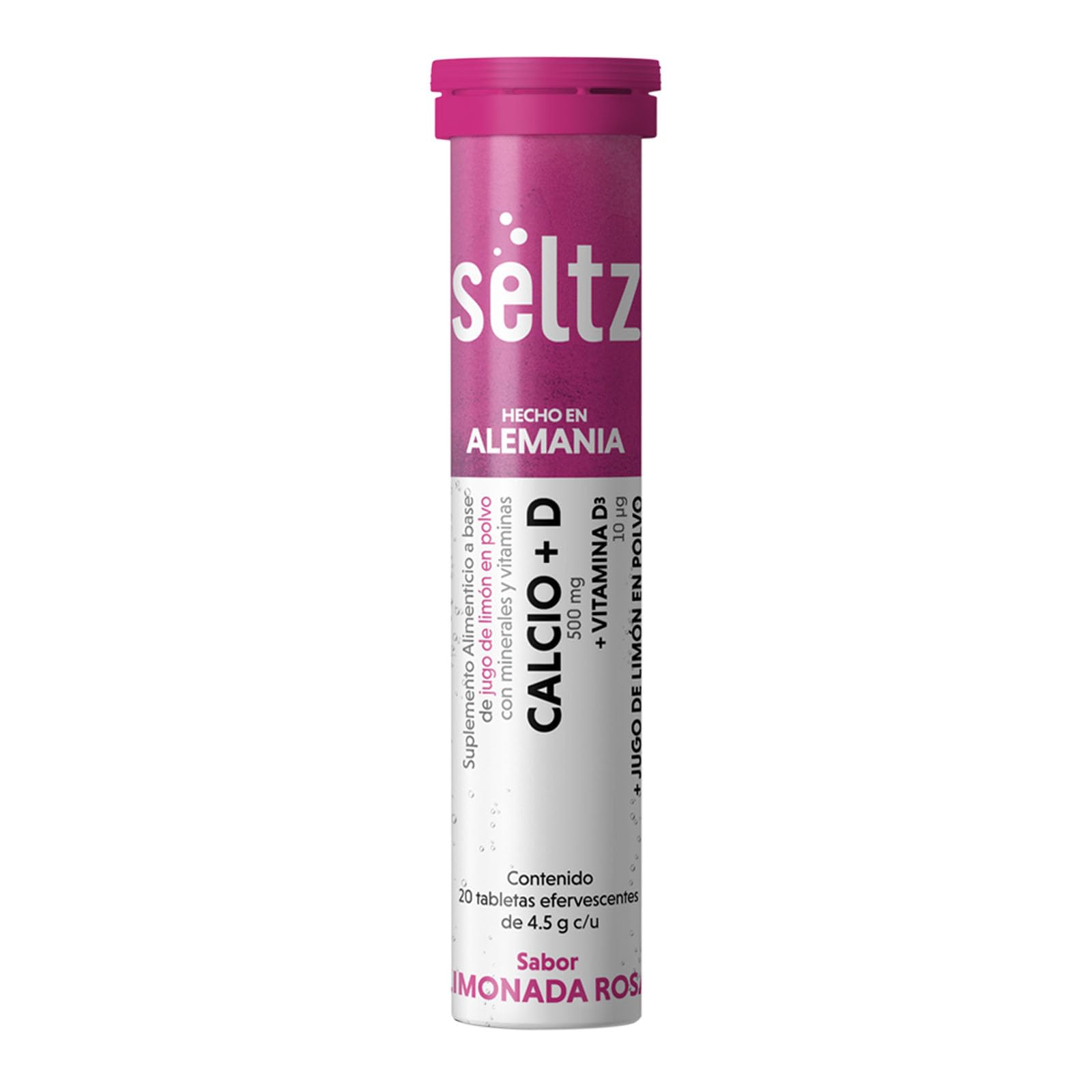 Seltz Calcio + Vitamina D Tabletas Efervescentes : Amazon.com.mx: Salud ...