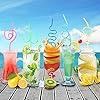 Amazon.com: 30pcs Crazy Drinking Straws Reusable Plastic Loop Curly for ...
