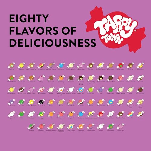 Snapklik.com : Saltwater Taffy- Pomegranate Gourmet Taffy Nougat-Style ...