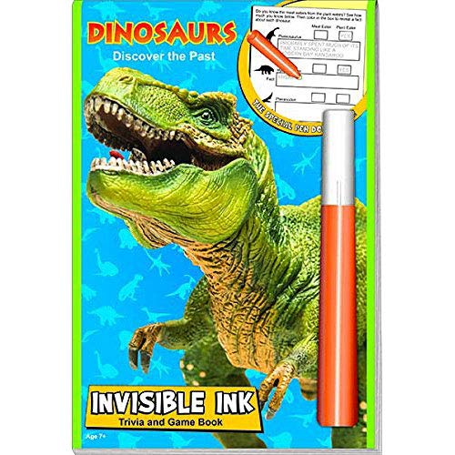 Dinosaurs: Invisible Ink Trivia and Game Book: Lee Publications staff ...