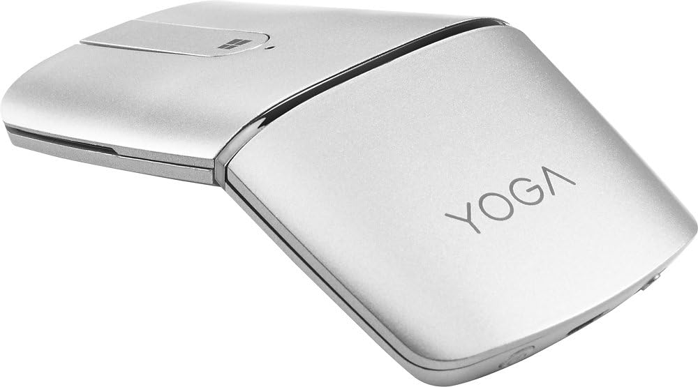 Amazon.com: Lenovo Yoga Mouse, Silver, Ultra Slim 13.5mm, 180 Degree ...