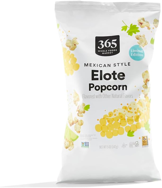Amazon.com: 365 By Whole Foods Market, Popcorn Elote Seasonal, 6 Ounce