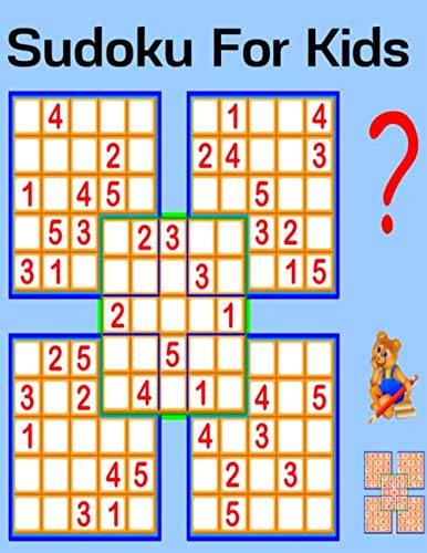 Sudoku for Kids: 84 puzzles 6x6 printable. Improve memory, logic and ...
