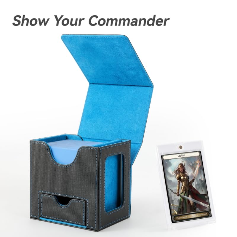 Snapklik.com : Mage Tech Card Deck Box For MTG Commander - Patented Design