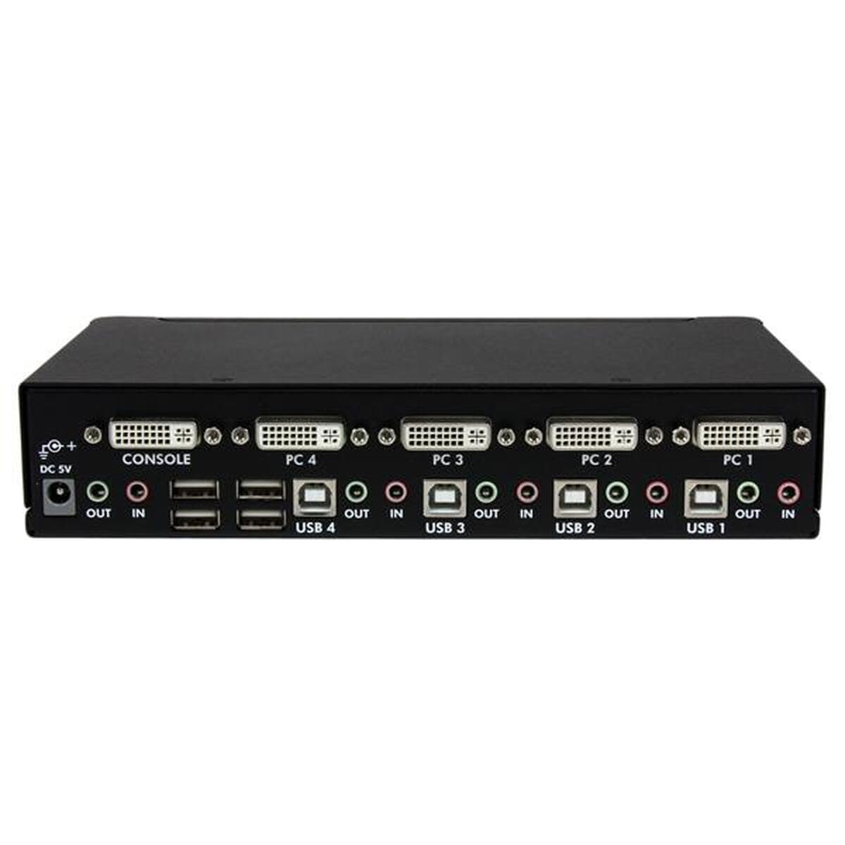Amazon.com: StarTech.com 4 Port High Resolution USB DVI Dual Link KVM ...
