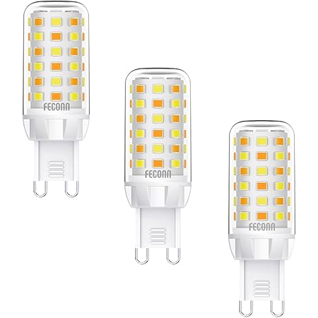 FECONN G9 Smart Bulbs, Warm to Cool White Wi-Fi G9 Smart LED Bulbs ...