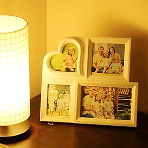 Kurtzy Table Mount Collage Photo Frame Home Decor for Friends Family 4 ...