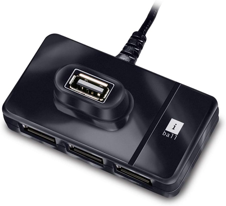Quantum 4 Port USB Hub (1 Port 3.0 & 3 Port 2.0) with High Speed Data ...