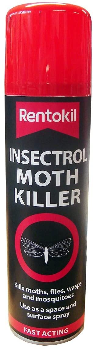 3 Pack Of Rentokil Insectrol Moth Killer 250Ml Spray : Amazon.co.uk: Garden