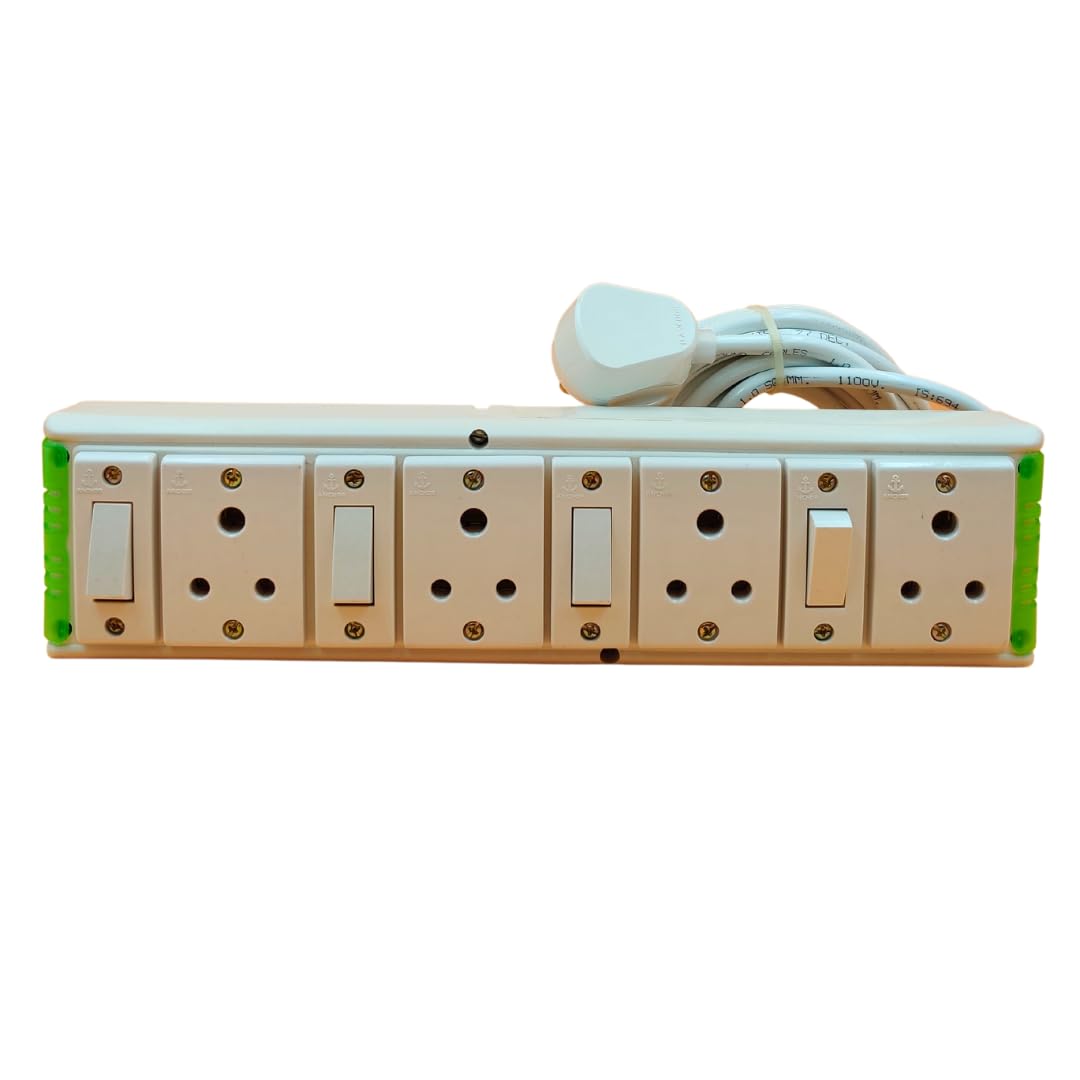 INDRICO Electric Junction Switch Board Multi Outlet Power Box with ...