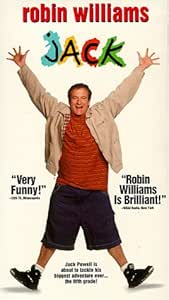 Amazon.com: Jack [VHS] : Robin Williams, Diane Lane, Brian Kerwin ...