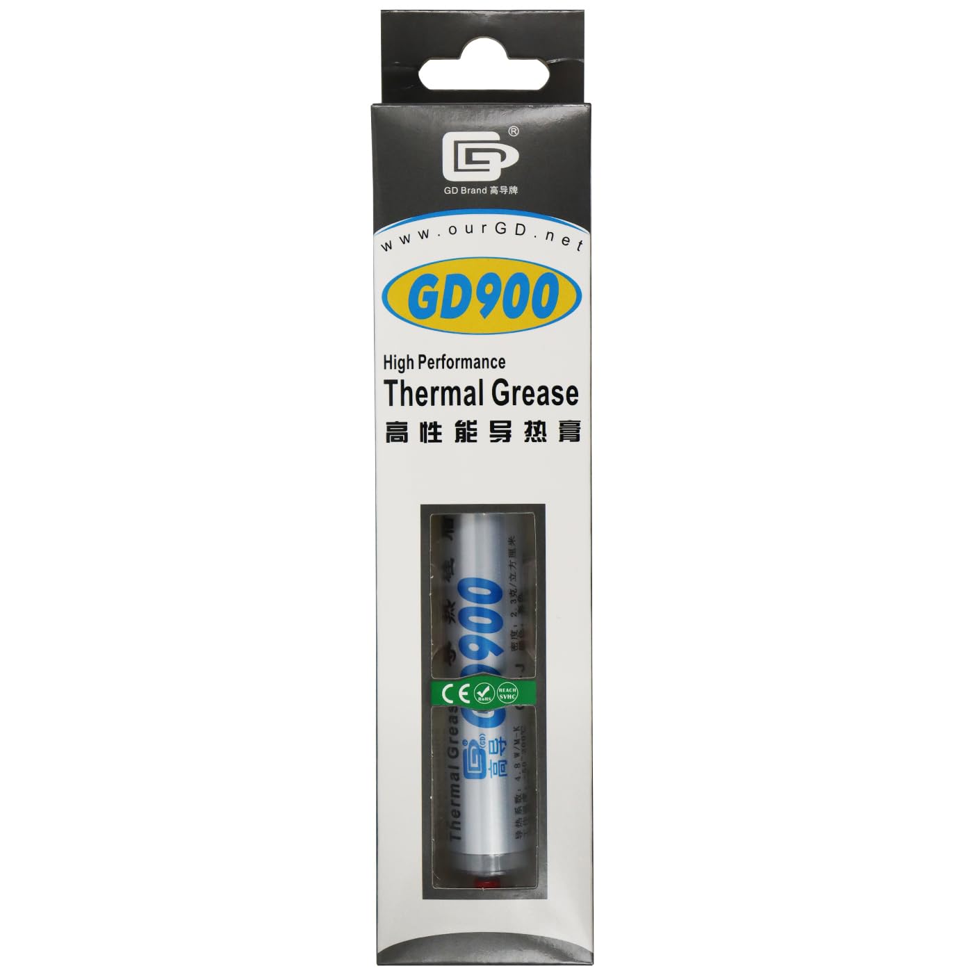 Net Weight 30 Grams Syringe with Bag Packaging Gray GD900 Thermal ...