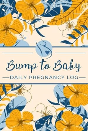 Bump to Baby: Daily Pregnancy Log | A 40-Week Journal & Organizer to ...