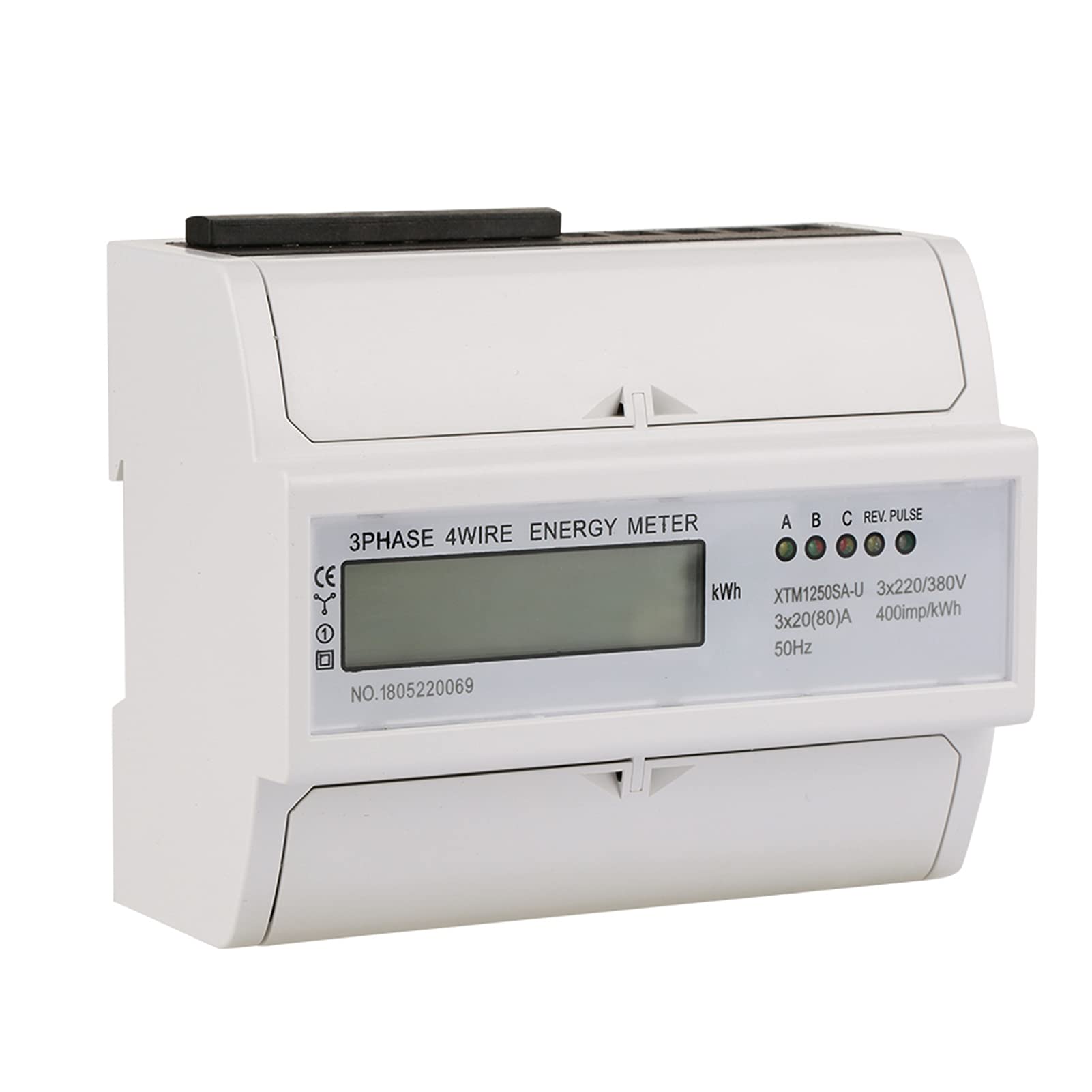 Energy Monitor Kwh Meter 3 Phase Electric Meter Din Rail | Desertcart INDIA