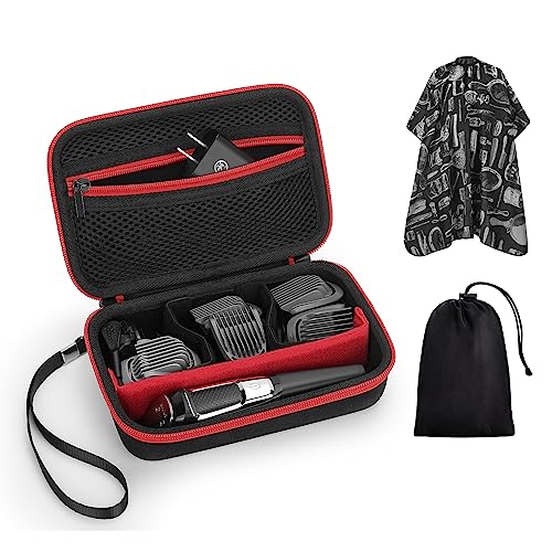 Yinke Case and Barber Cape Set for Philips Norelco Multigroom Series ...