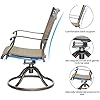 Amazon.com : Dali Swivel Rocker Chair, Cast Aluminum All-Weather ...