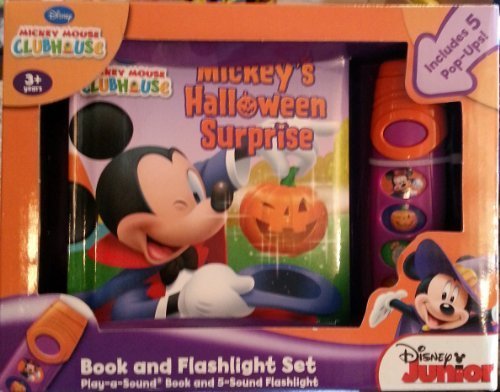 Mickey Mouse Clubhouse: Mickey's Halloween Surprise: Book and ...