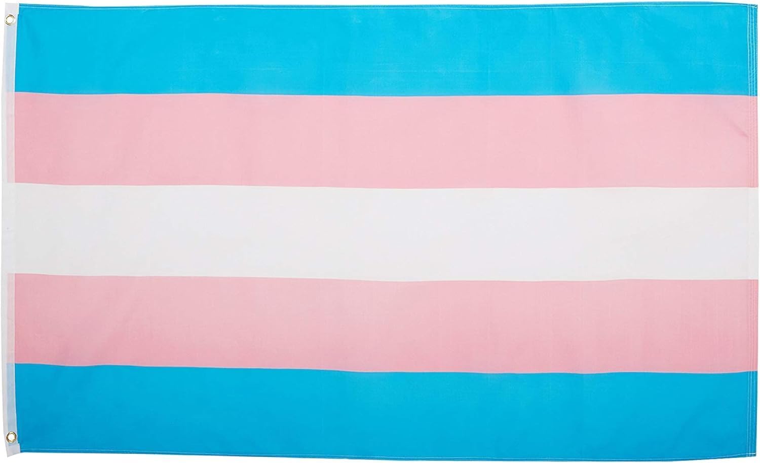 Amazon.com : Transgender Flag,3x5 Foot Transgender Pride Flag Pink Blue ...