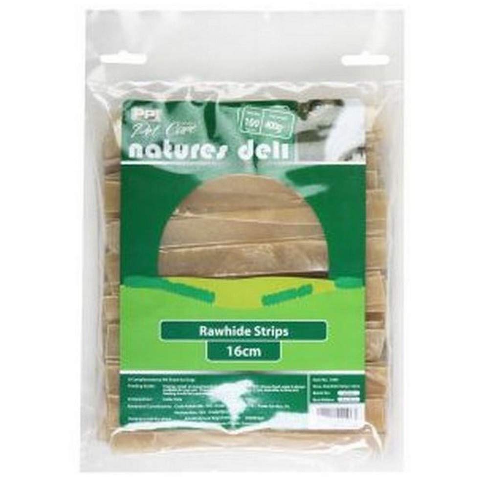 Natures Deli 16cm Rawhide Strips 400g : Amazon.co.uk: Pet Supplies