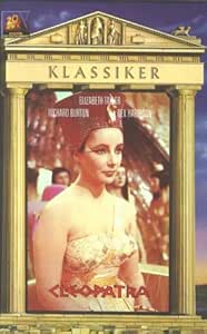 Cleopatra [VHS]: Amazon.fr: Taylor, Elizabeth, Burton, Richard ...