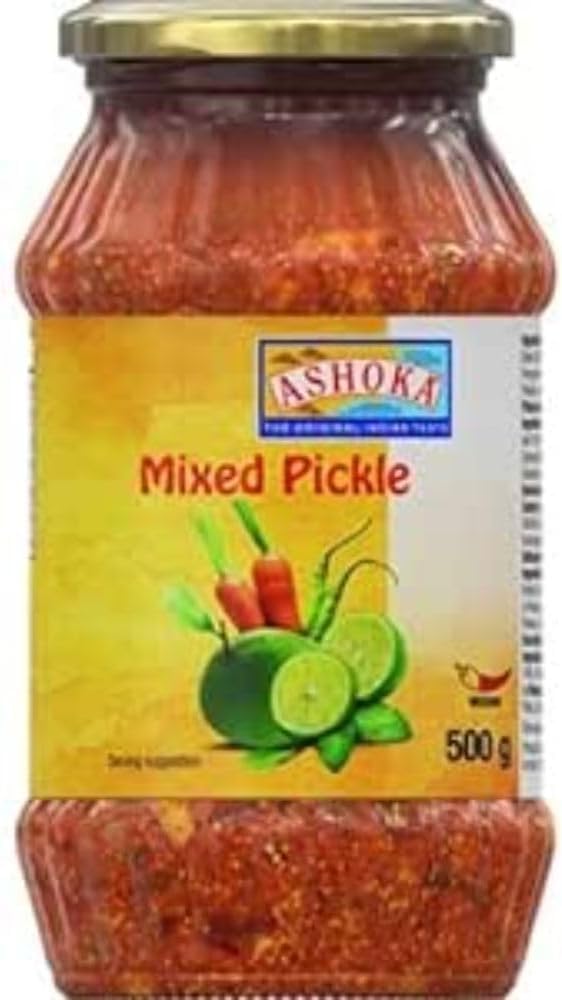 Ashoka Mixed Pickle, 500 g : Amazon.co.uk: Grocery